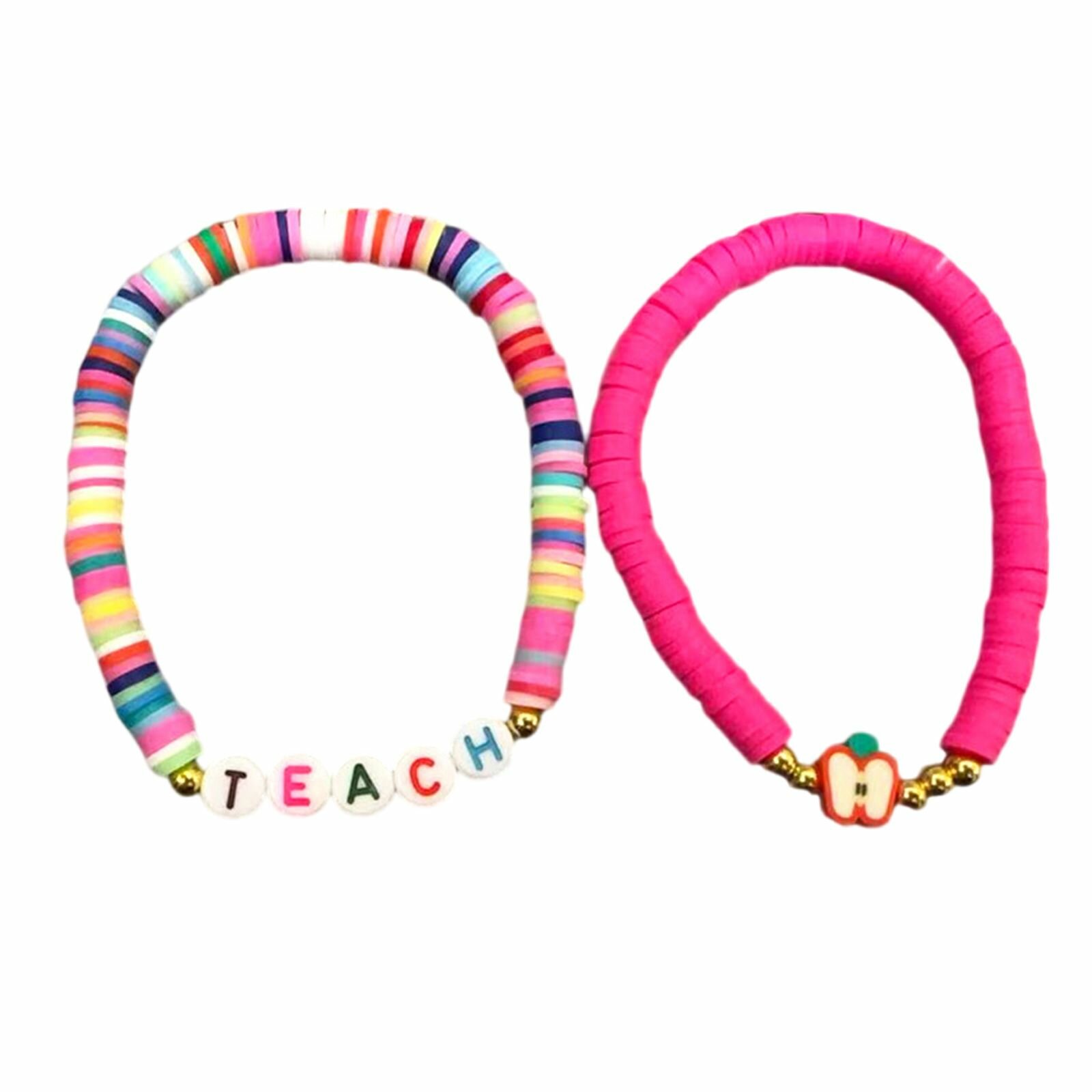 Деревянные браслеты с яблоками подарок для педагогов женщин и девушек