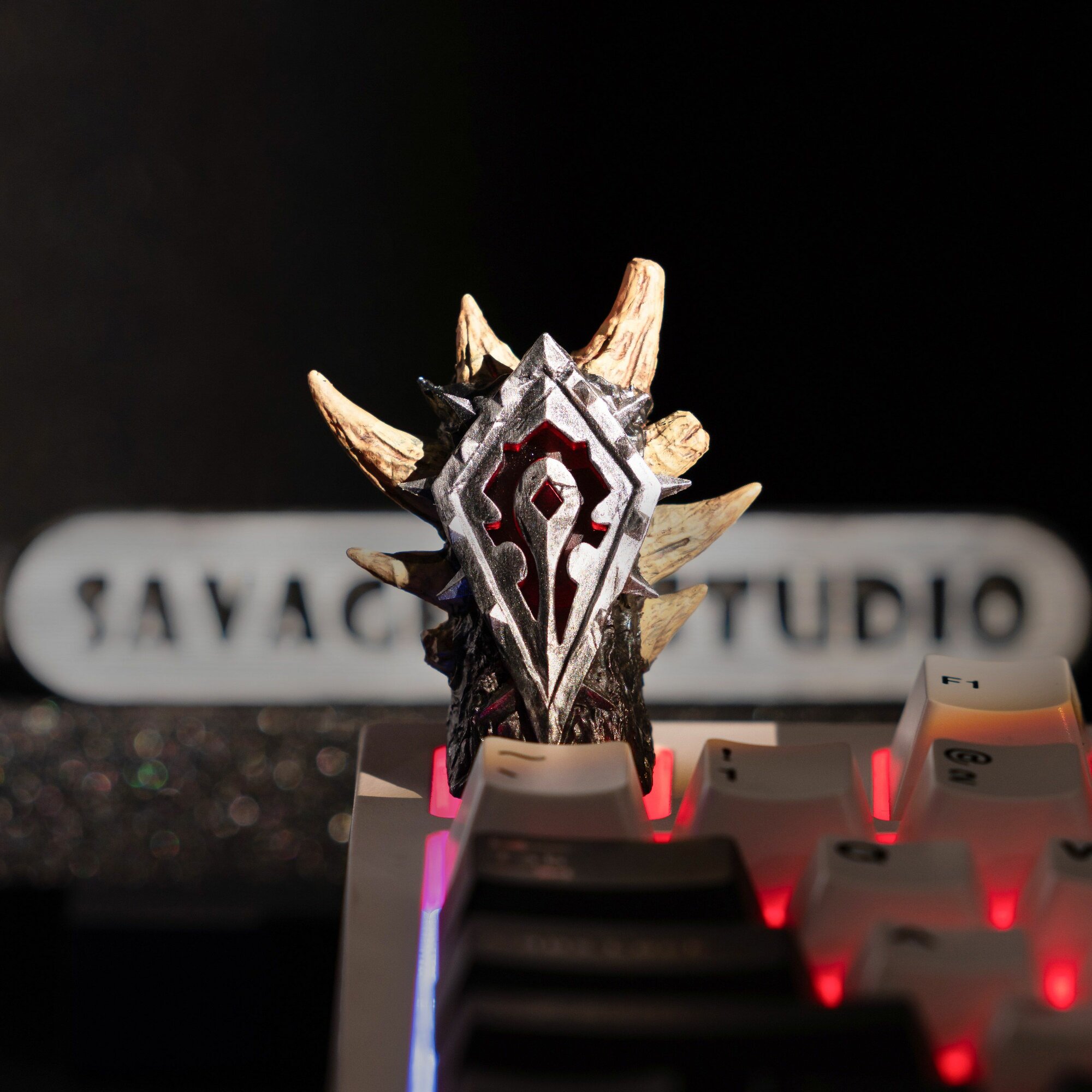 Кейкапы для механической клавиатуры - Ледяная Скорбь, World of Warcraft Artisan WOW Keycap Esc смола, клей