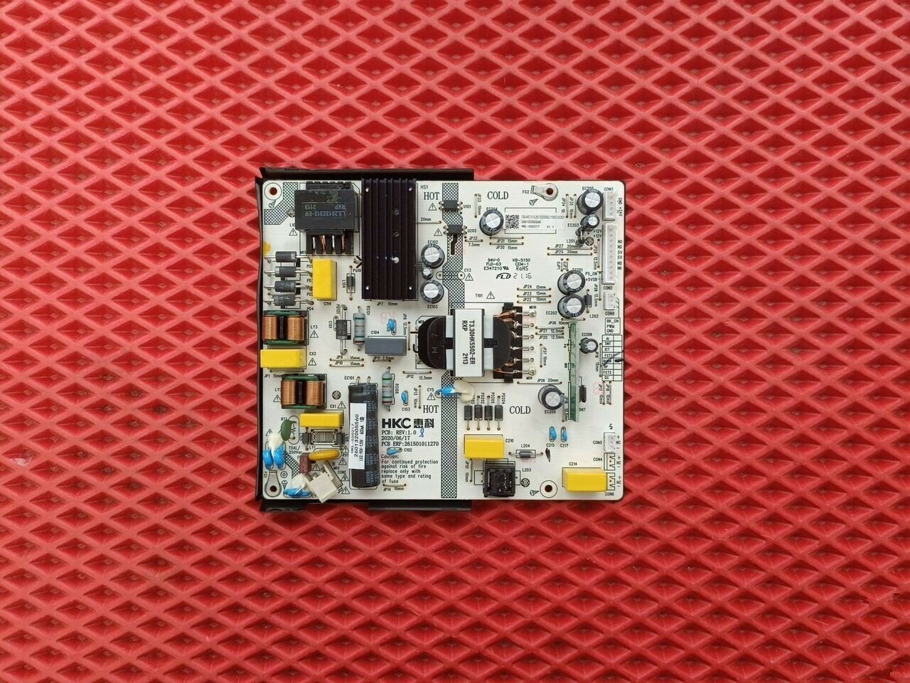 Блок питания (PSU) 261501011270 для телевизора HAIER 50 SMART TV BX-RAOW5 в надёжной упаковке