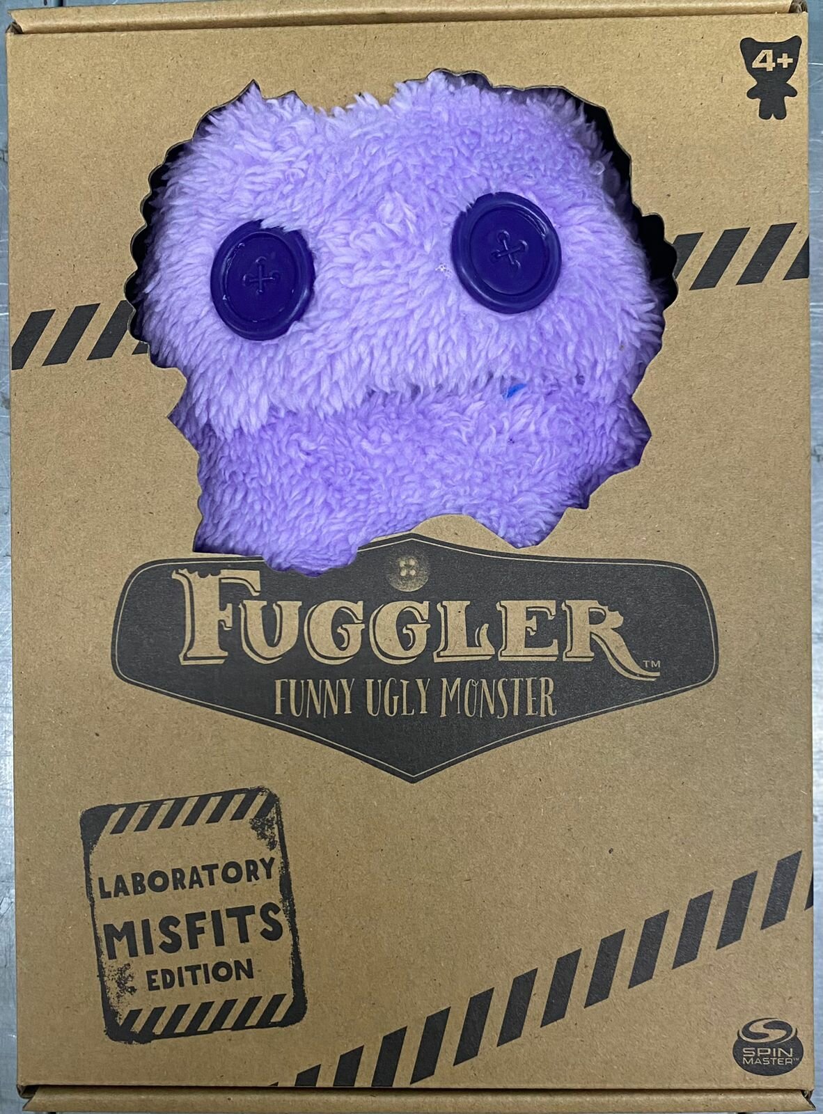 Мягкая игрушка монстры "Фуглеры", (Fugglers), сиреневый, коллекционная