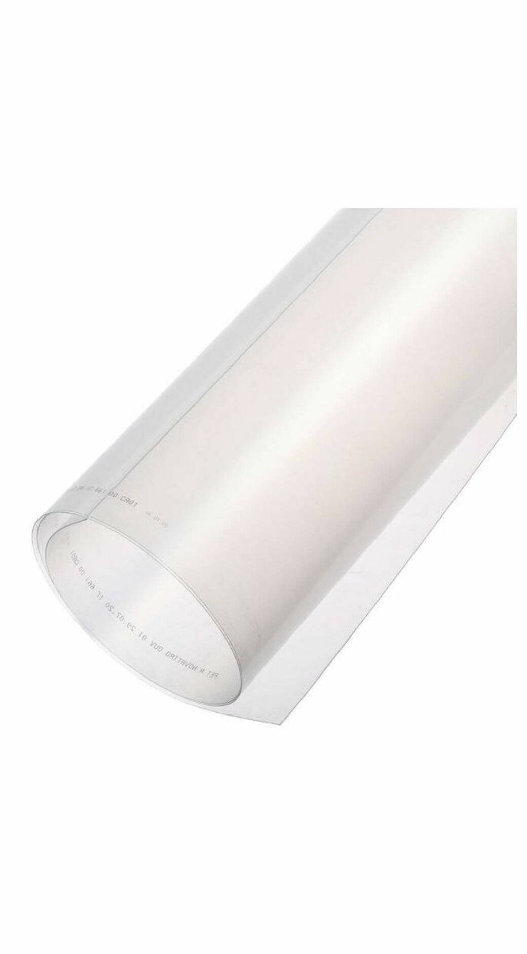 Монолитный поликарбонат (литой) 1 мм, прозрачный листовой пластик, 1 шт.