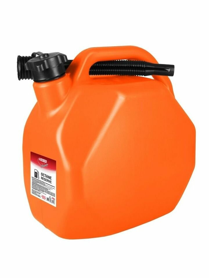 Канистра 3ton (OCTANE RESERVE, 20л.), Оранжевая для топлива (усиленная) с крышкой и лейкой