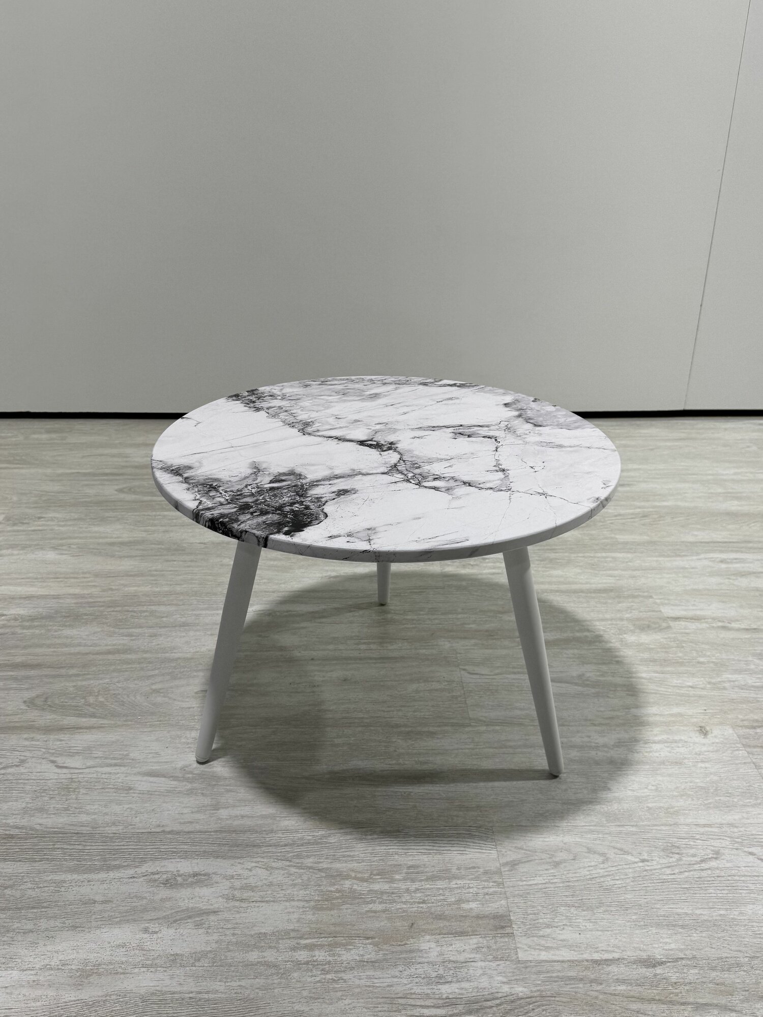 Стол журнальный круглый дизайнерский лофт THETABLE•RU 60х16 7.4/8.2-3