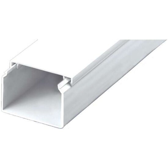 Кабель-канал Уралпак 80х60 L2000 с двойн. замком пластик, КК-19080060-016