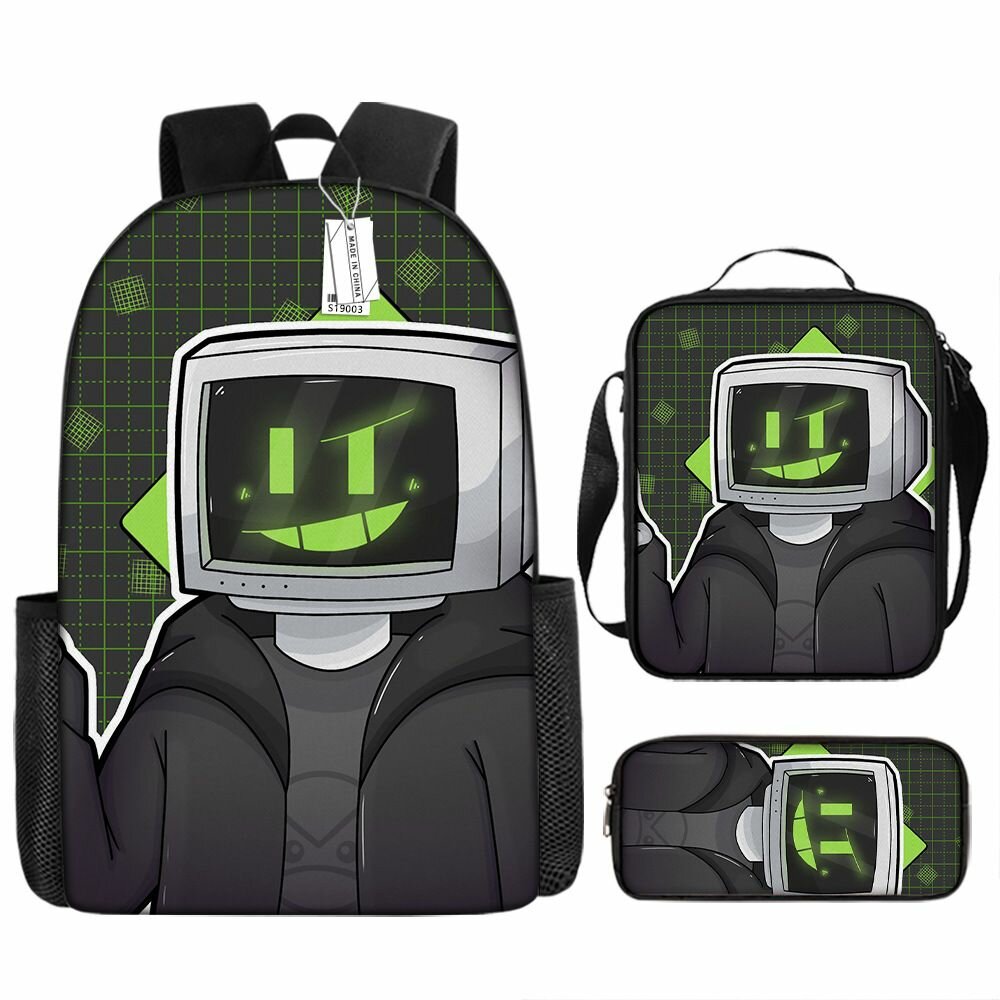 Сумка школьная skibidi toilet 3 и 1 школьный рюкзак мальчика для девочки подарок