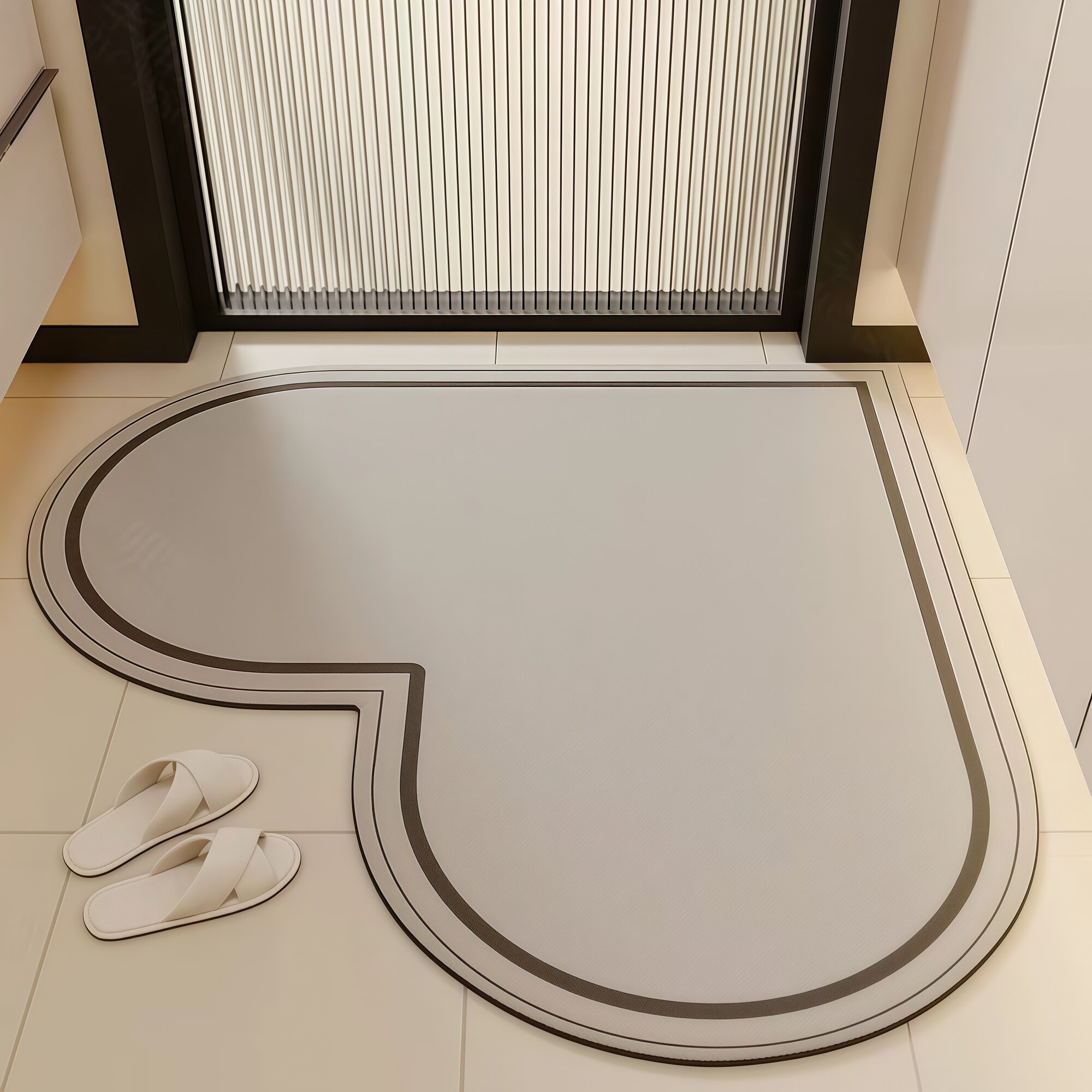 Ковер Z339 Диатомовая Грязь, безворсовый, ручная работа, 100х100 см