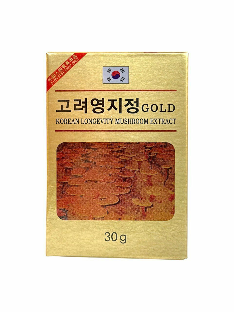 Экстракт гриба Линчжи "Korean Longevity Mushroom Extract", 100%, 30г