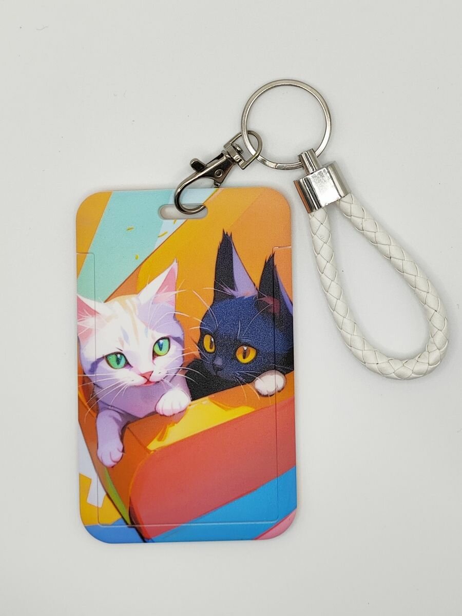 Бейдж для пропуска, пластиковой карты, чехол для пропуска