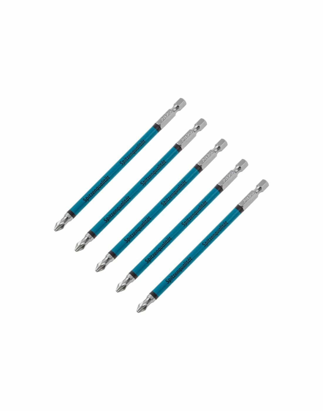 Набор бит PH2 х127, сталь S2, 5шт. Gross (11202)