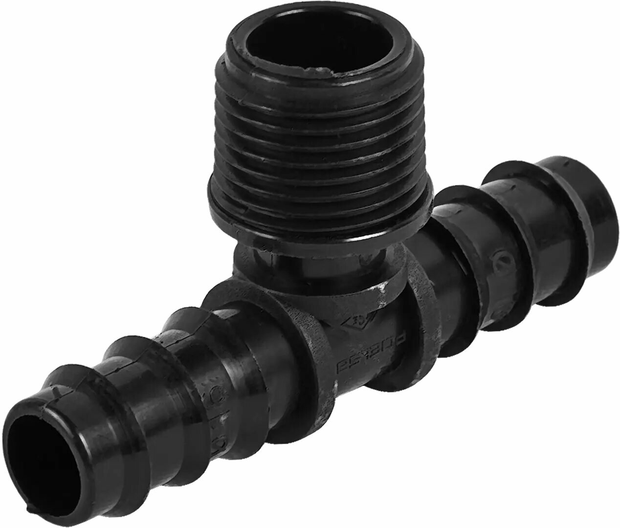 Тройник для ПНД трубки BOUTTE, 1/2x16 мм