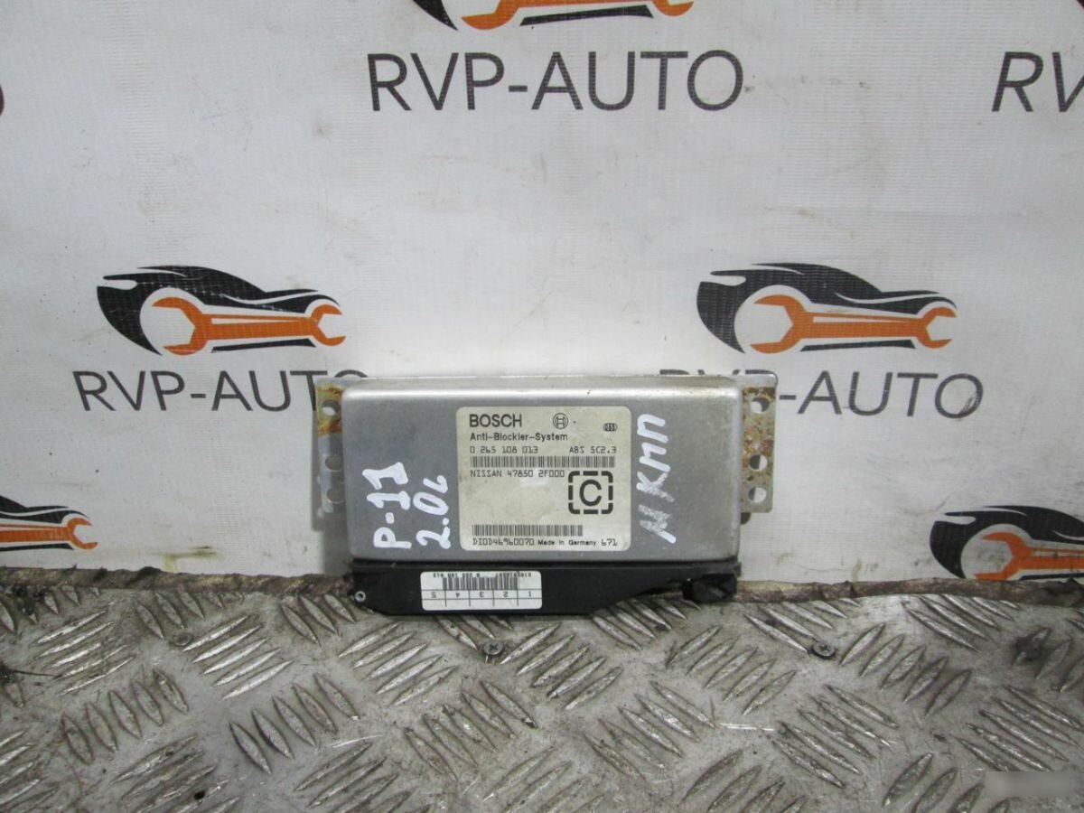 Блок управления ABS Nissan Primera P11E 2.0 96-02 0265108013