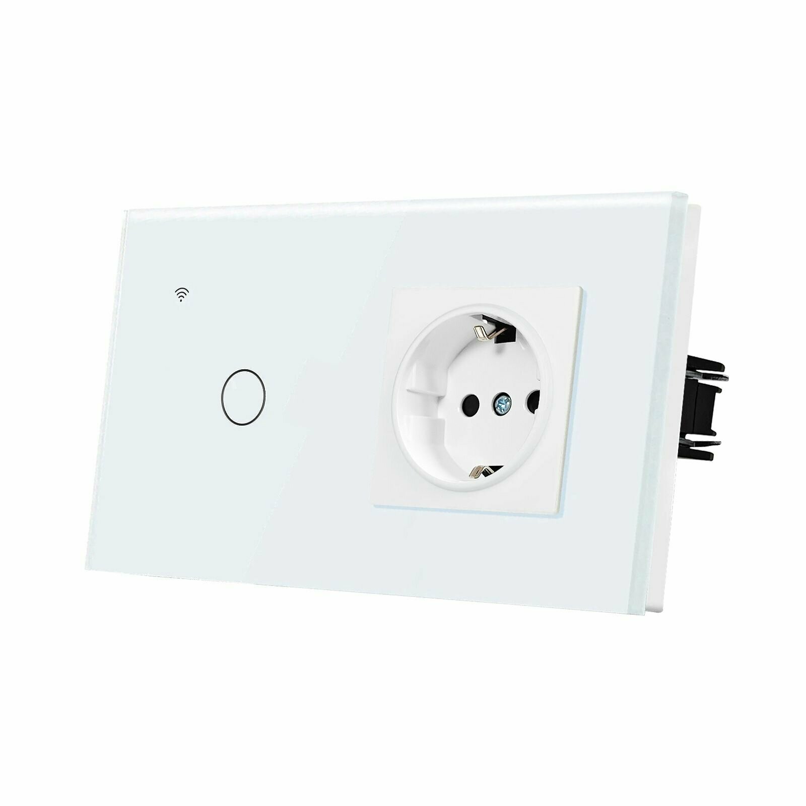 Тип 157 Европейский стандарт WIFI smart switch розетка Граффити приложение голосовая панель переключения