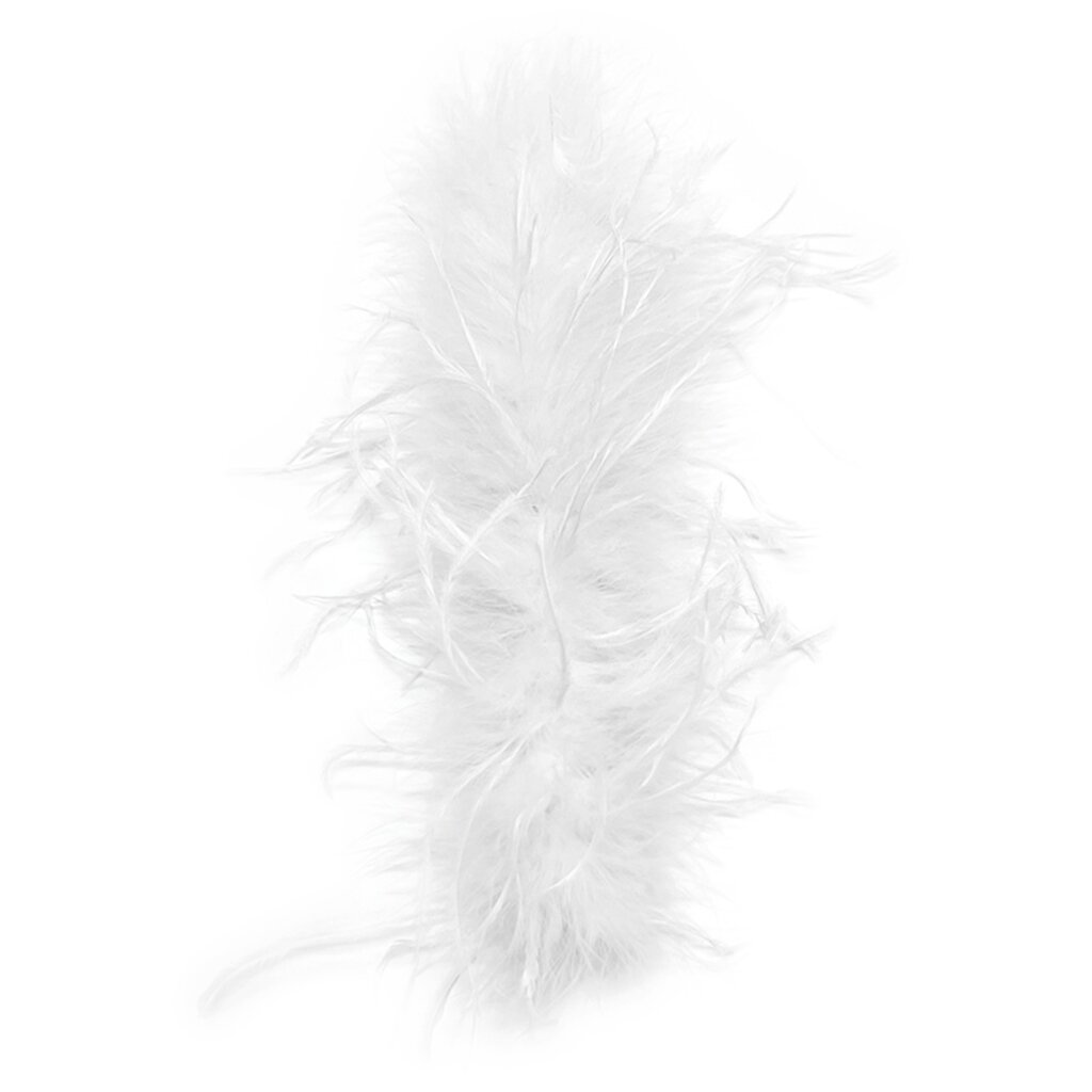 Перьевое плюшевое милое кольцо-защелка браслет из страусиных волос обруч для волос кольцо для головы веревка-белый