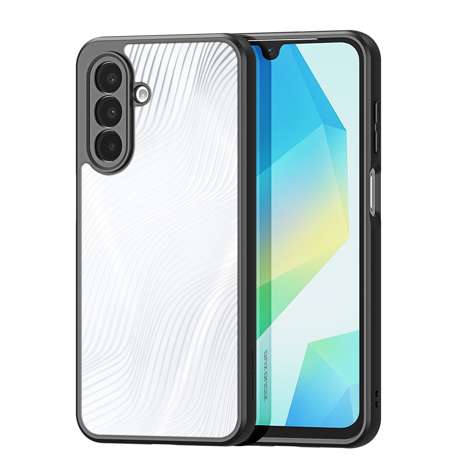Чехол прозрачный с мягкими рамками от Dux Ducis для Samsung Galaxy A17 5G, серия Aimo Series Case