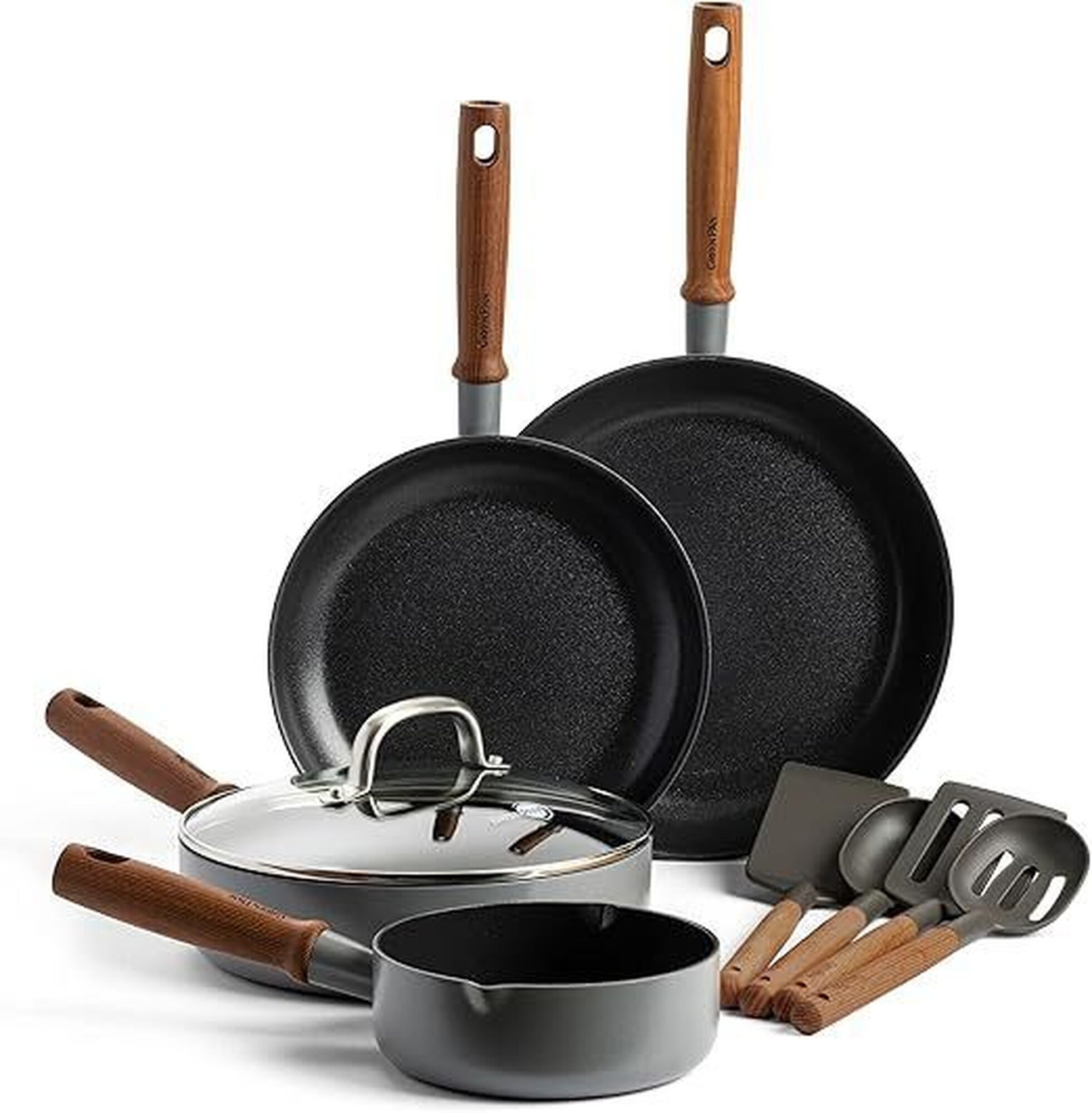 Набор посуды GreenPan CC005412-001, керамика, антипригарное покрытие, 9 предметов