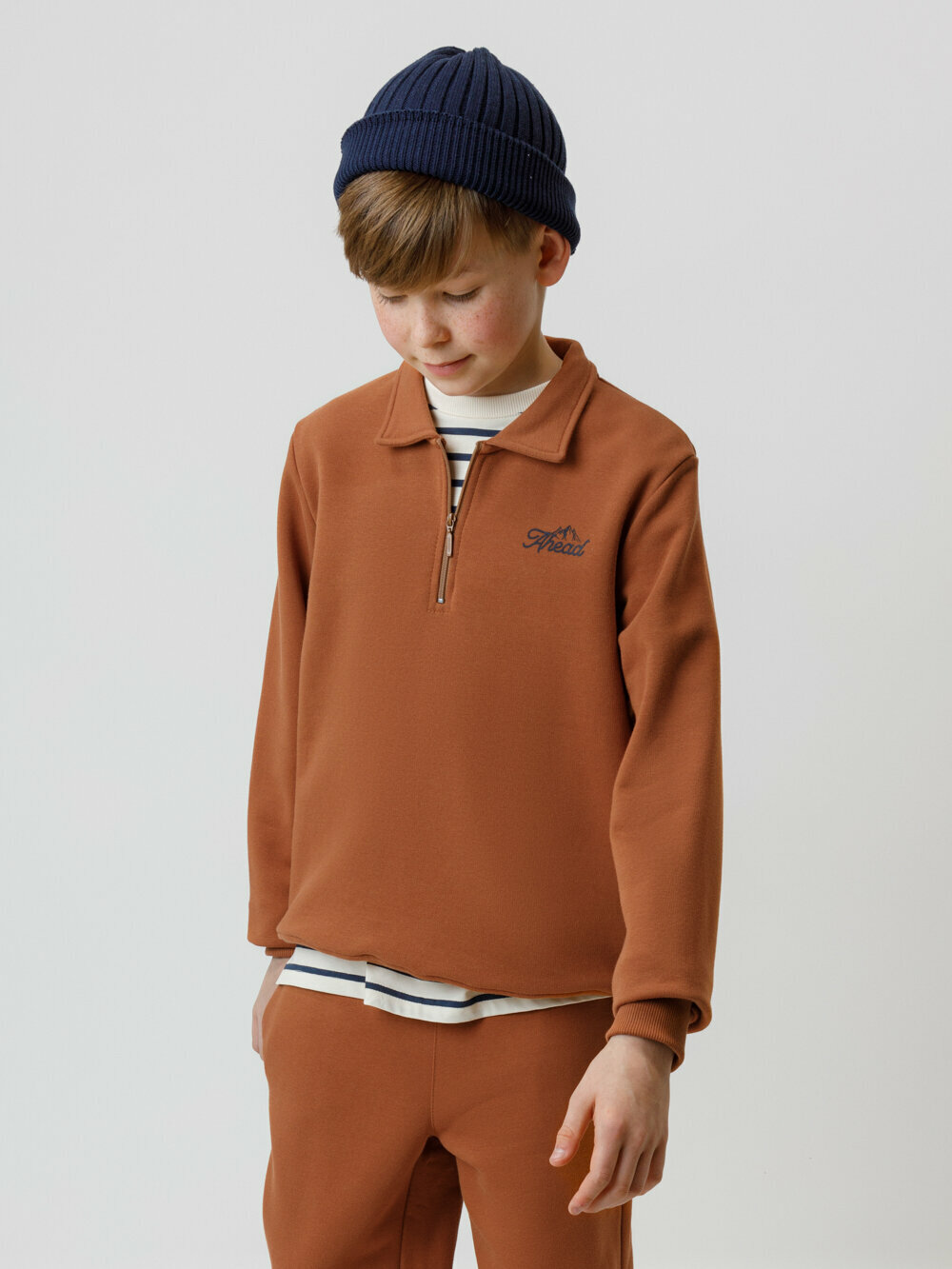 Джемпер КР 302798/ореховый к622