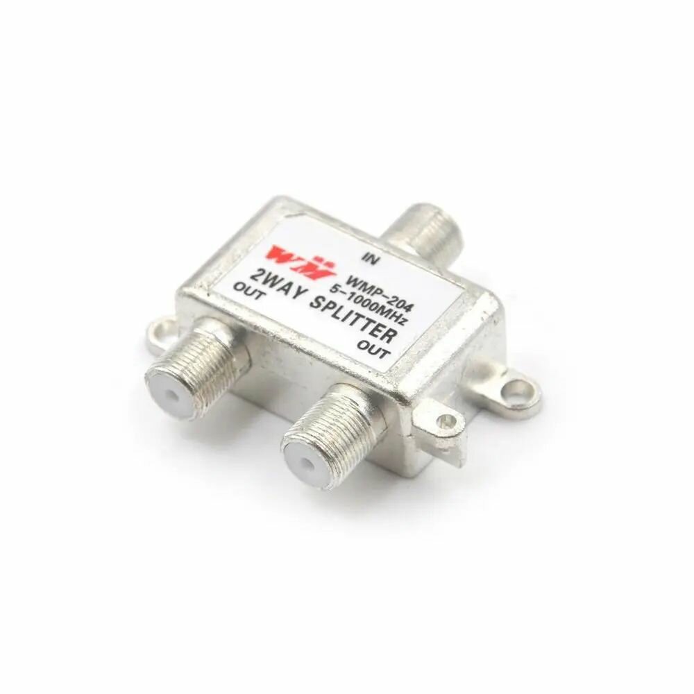 Видеооборудование 5–1000 МГц коаксиальный кабель 2-сторонний разветвитель телевизионная антенна разделитель сигнала ТВ-приемники спутниковые