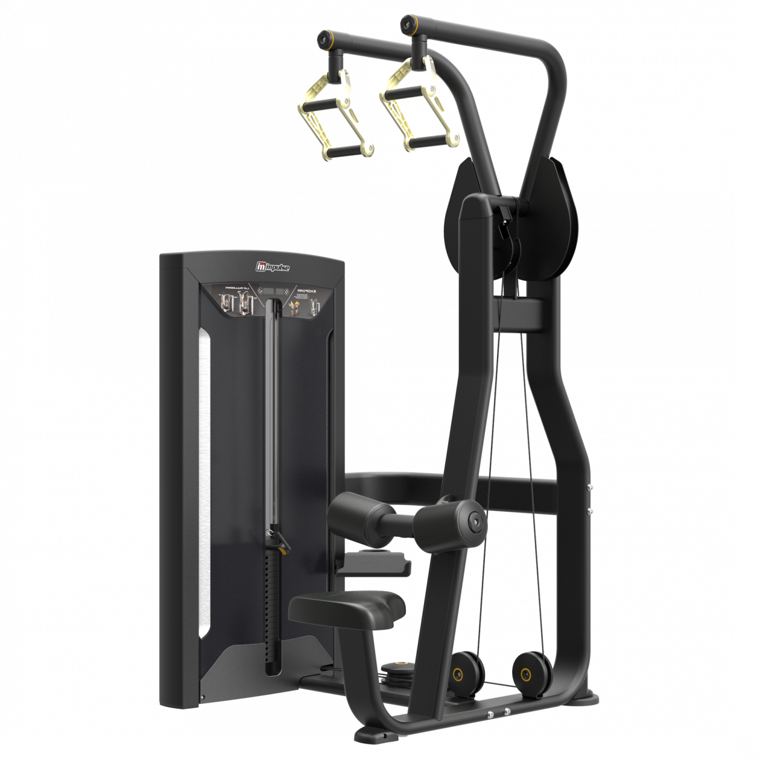 Impulse FE9702 тяга сверху, профессиональный тренажер