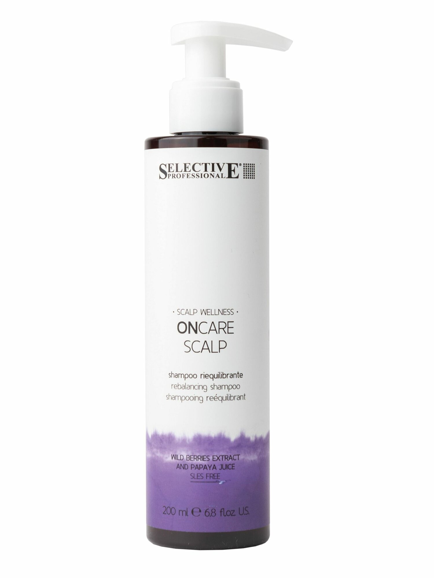 Selective Шампунь Балансирующий, Регулирующий Жирность Кожи Головы, ONCARE SCALP 200мл