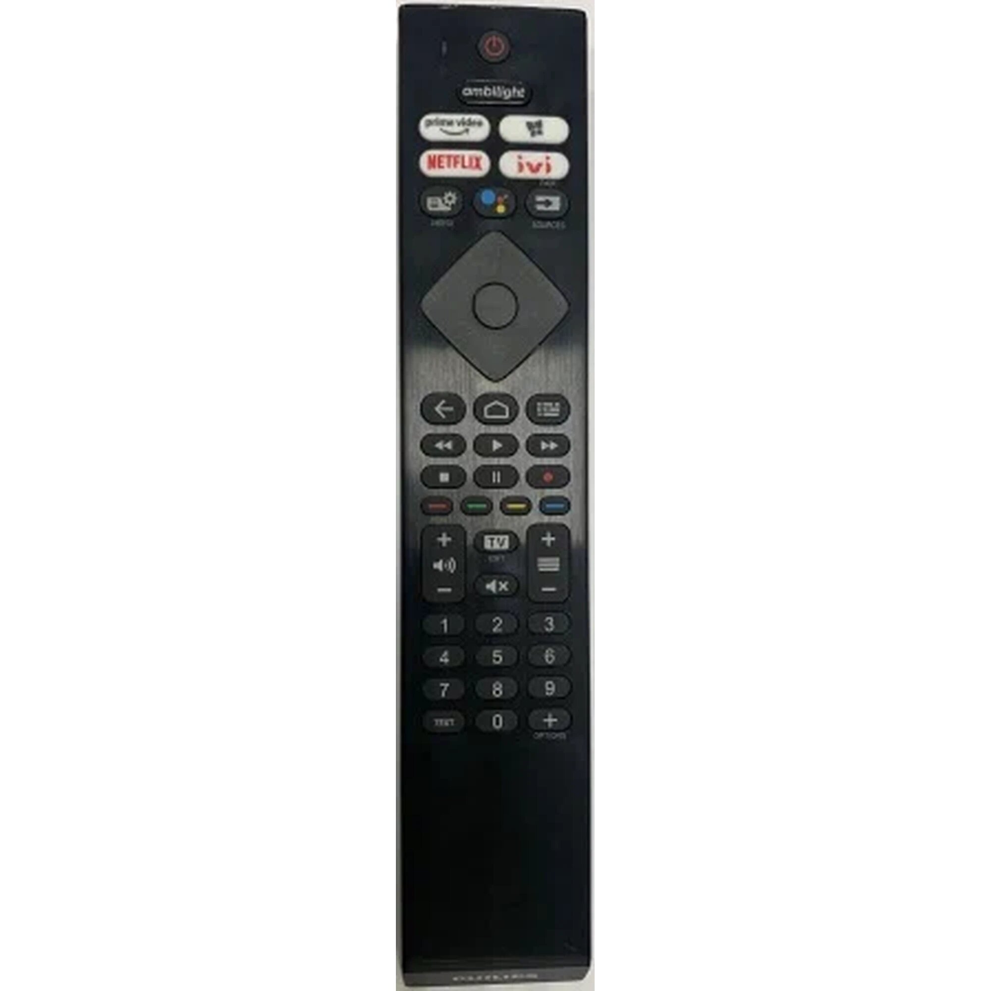 Пульт оригинальный Philips 398GM10BEPHN0049HT, 996592100827, для телевизоров Philips, черный голосовой