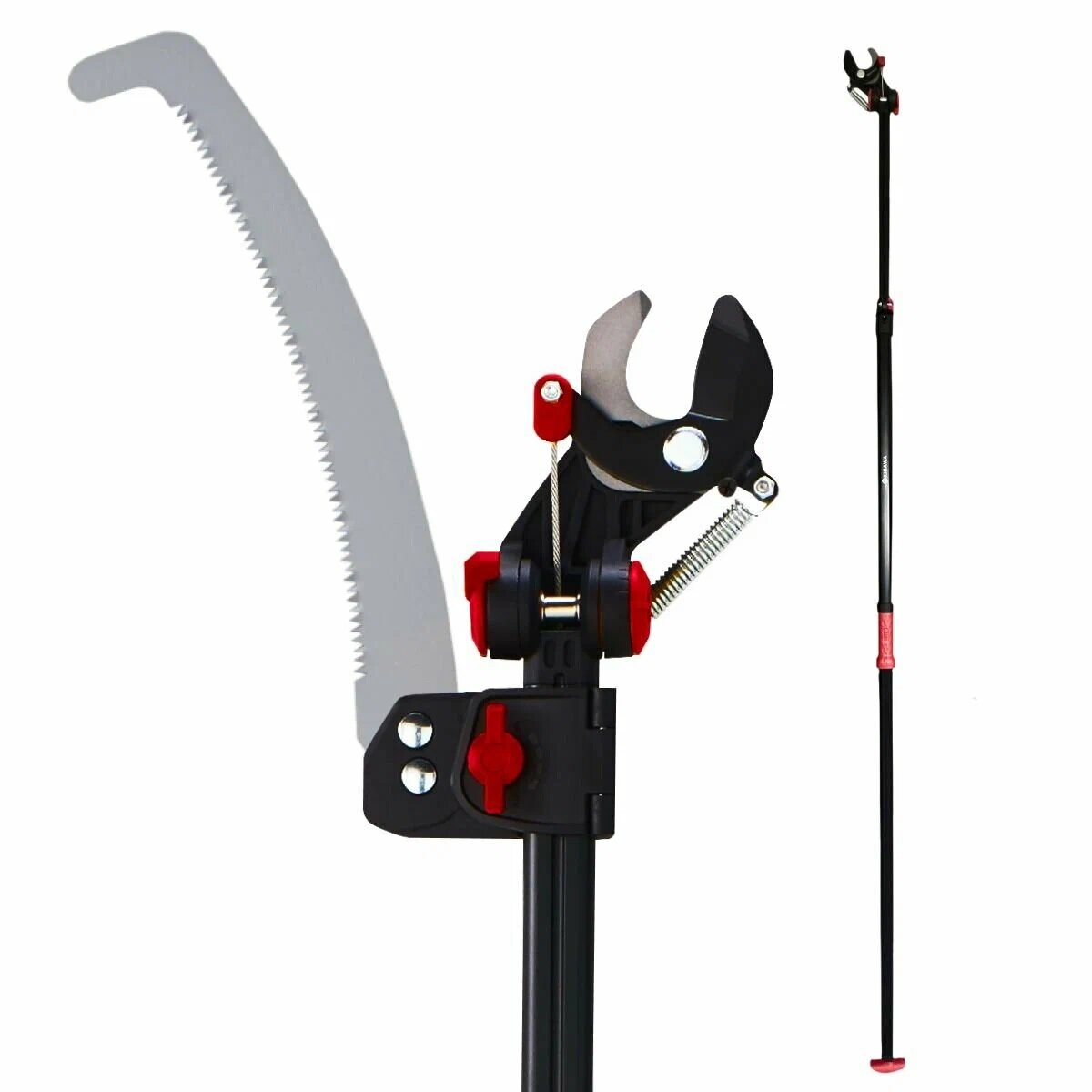 Сучкорез плоскостной с ножовкой OKINAWA 2346 телескопическая штанга 246-400 мм