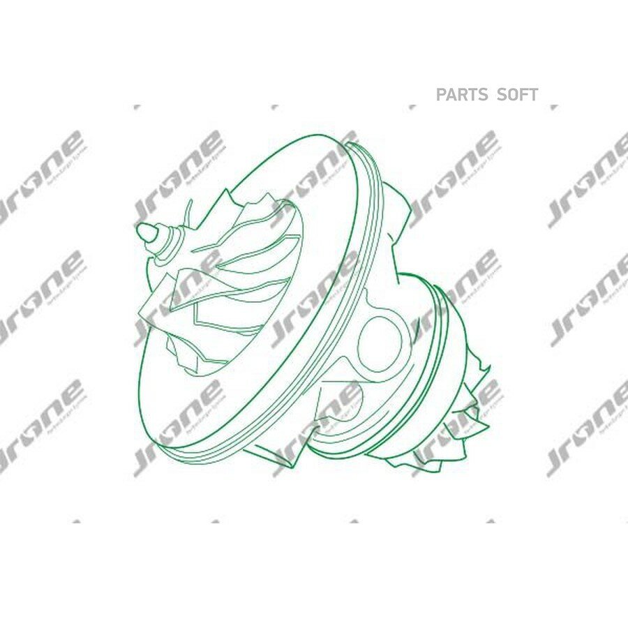 Турбокомпрессор!\ Renault Master II/Opel Movano/Nissan Interstar 1.5 dCi 01> от официального дистрибьютора, JRONE, артикул 8B03200322