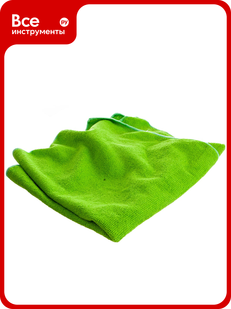 Салфетка из микрофибры A-VM 50x60, зеленая микрофибра, универсальная салфетка, повышенная впитывающая способность