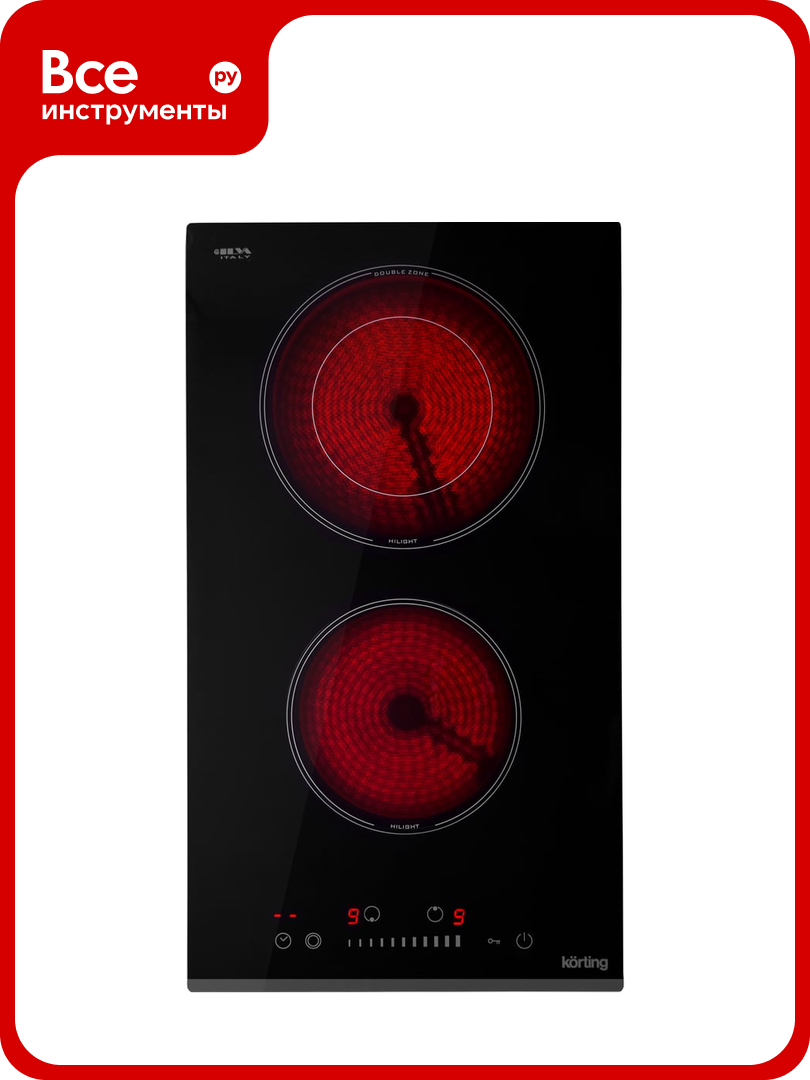 Электрическая варочная панель Korting HK 32024, для приготовления пищи, использовании