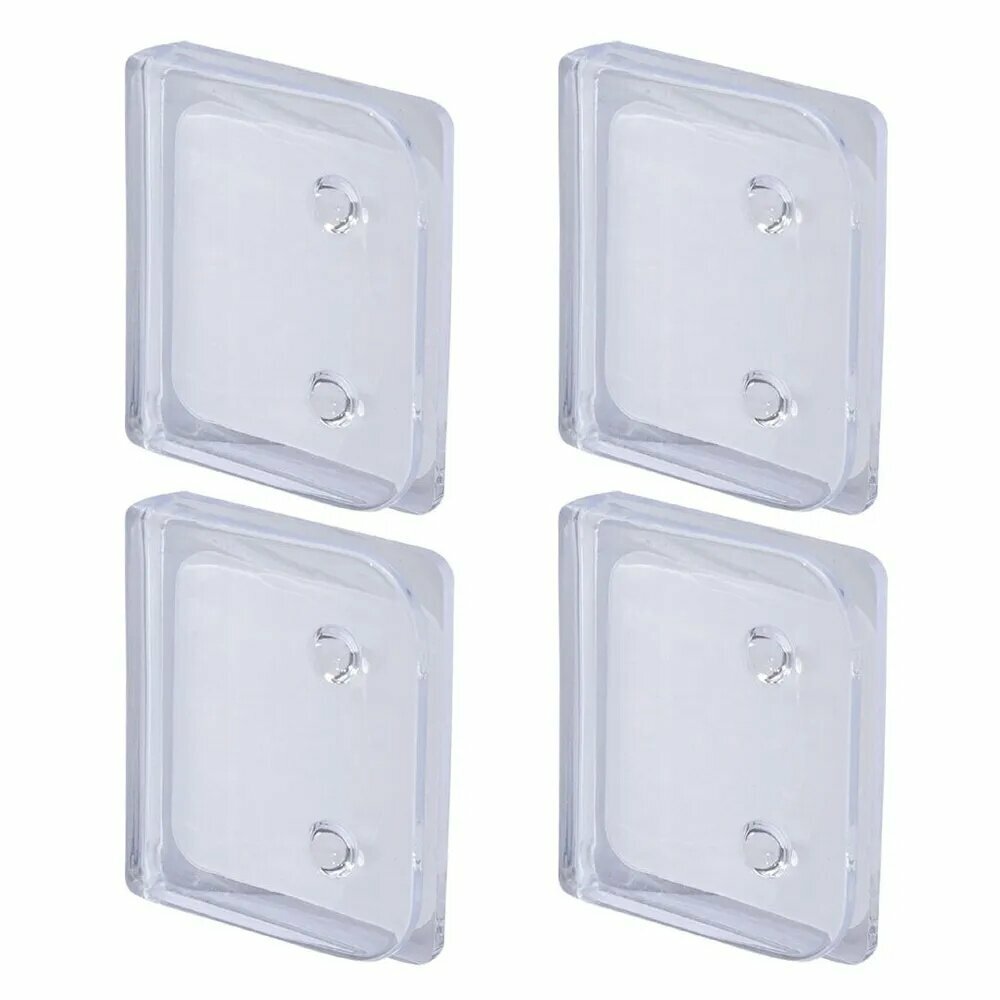 (4 шт) Зажим для занавески для душа без перфорации, держатель для занавески - 4 шт