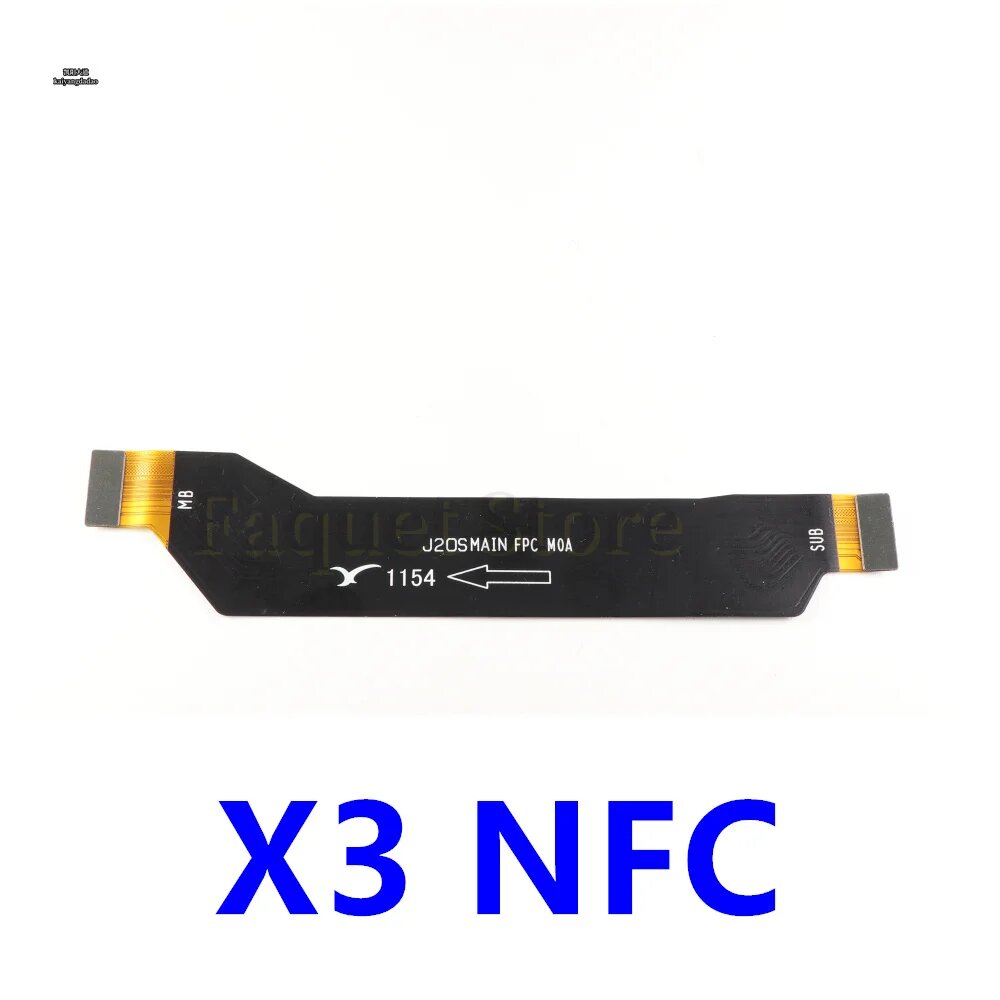 Для Xiaomi Poco X3 Pro NFC Материнская плата подключение Usb зарядный гибкий кабель X3 NFC