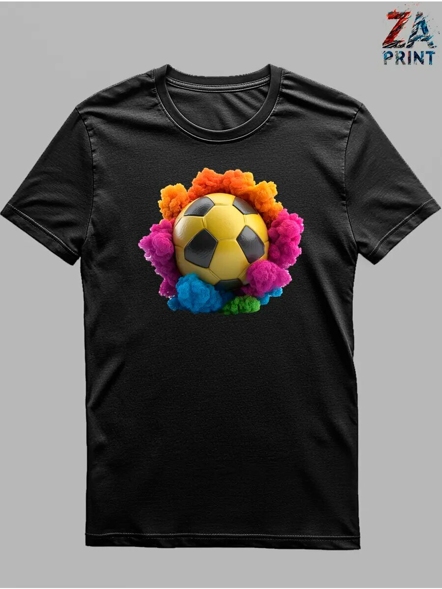 Футболка футбольный мяч