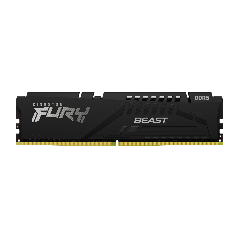 Оперативная память Kingston FURY Beast Black, 32ГБ DDR5, 5600МГц, CL36, KF556C36BBE2-32