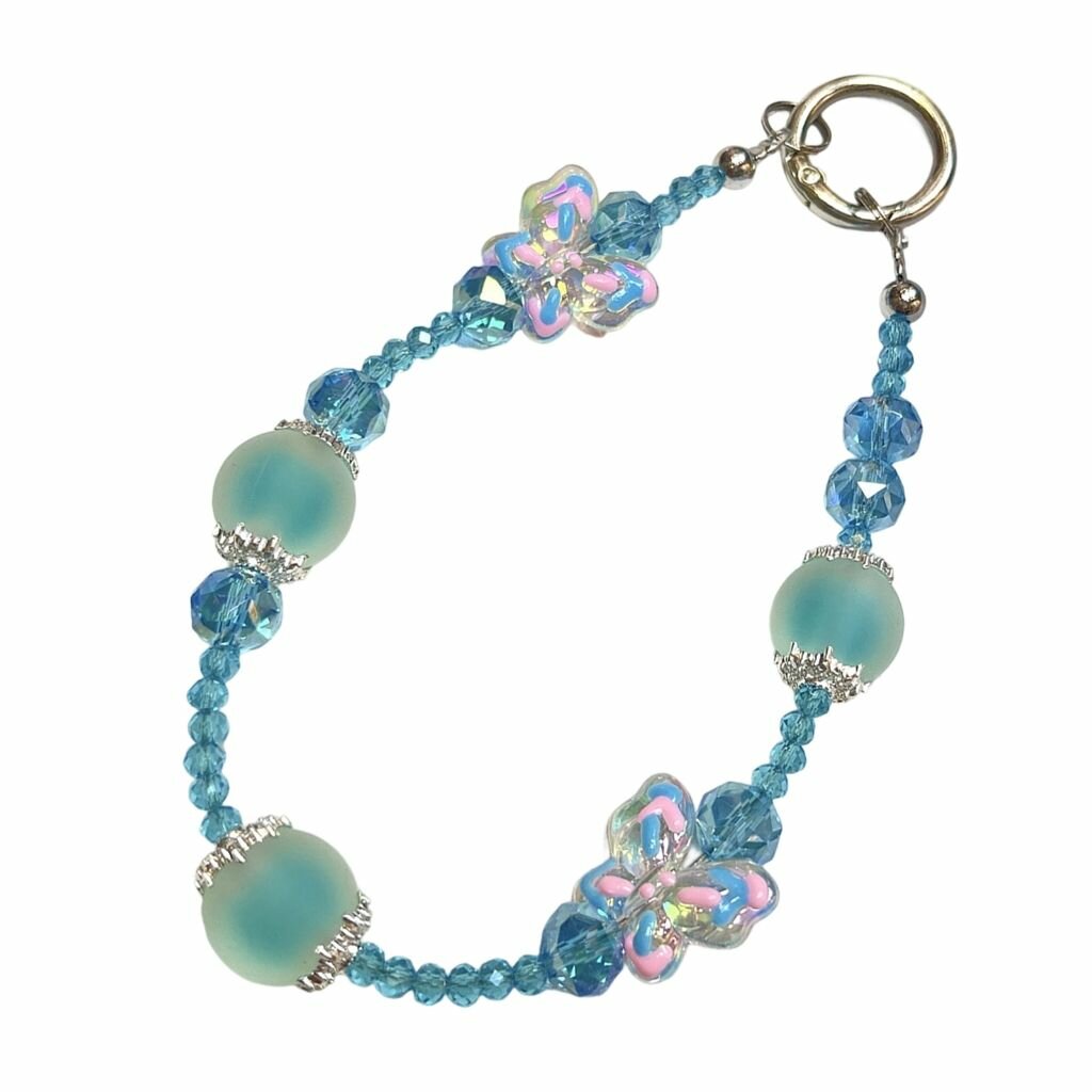 Элегантный Бисерный Брелок для Телефона