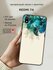 Чехол на Xiaomi Redmi 7A / Сяоми Редми 7А с принтом Перья голубого цвета