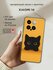Силиконовый чехол на Xiaomi 14 / Сяоми 14 с принтом "Контрастный котик"