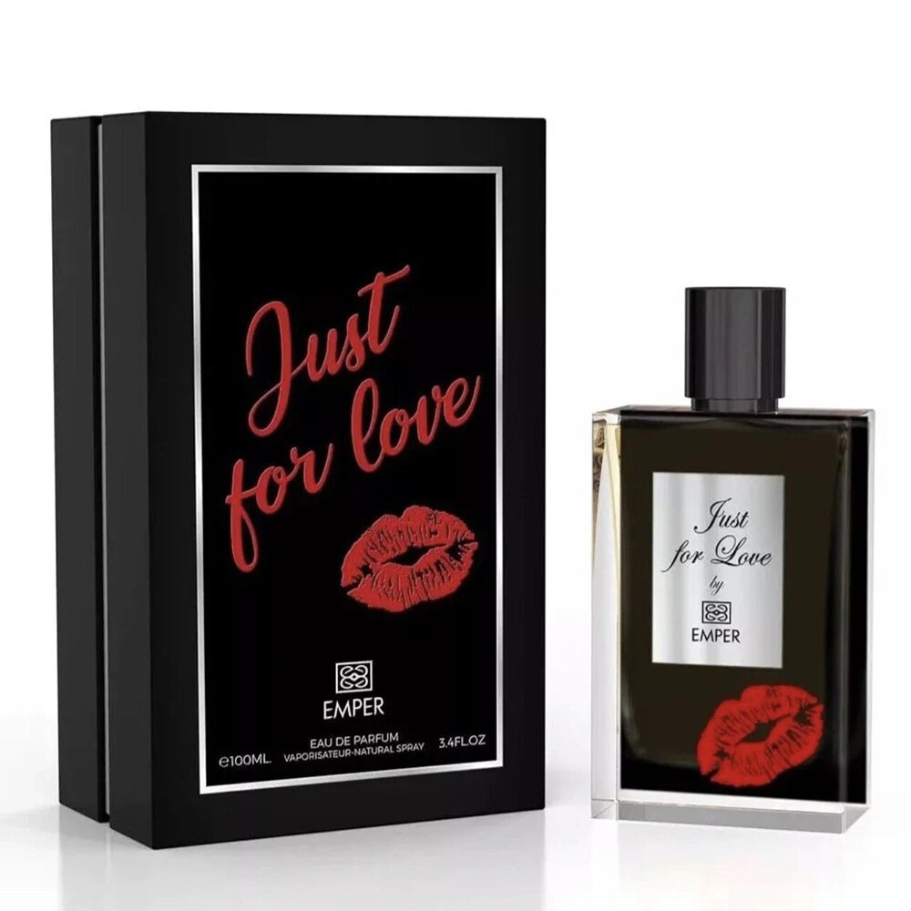 Парфюмерная вода для женщин и мужчин Emper Just For Love 100 мл / Духи Эмпер Джаст Фор Лав / Просто для любви