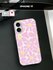 Чехол на Apple iPhone 17 / Айфон 17 с принтом "Розовые лепестки 2", прозрачный