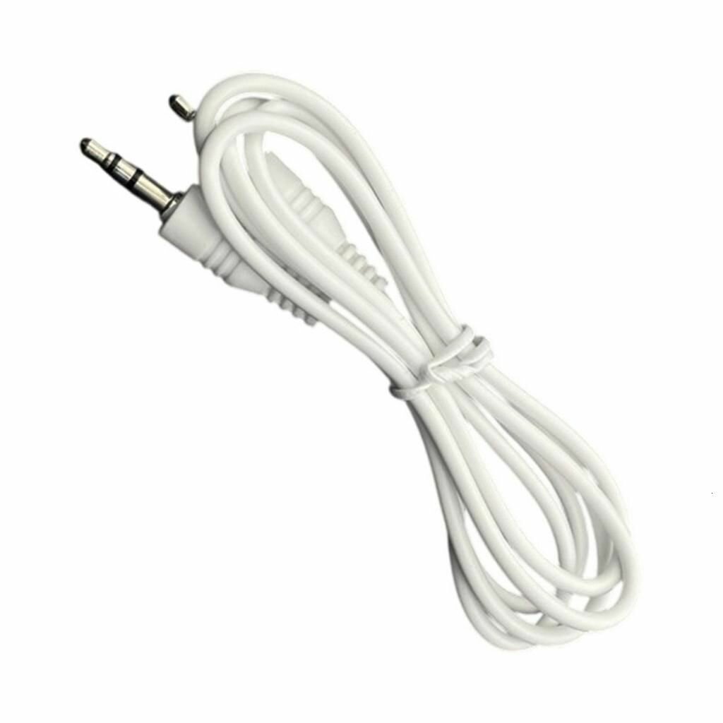 3.5 мм аудио кабель мужской-мужской с четким звуком и позолоченными разъемами для колонок, Белый