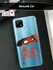 Чехол на Realme C21 / Реалми С21 с принтом "Anime attack", прозрачный