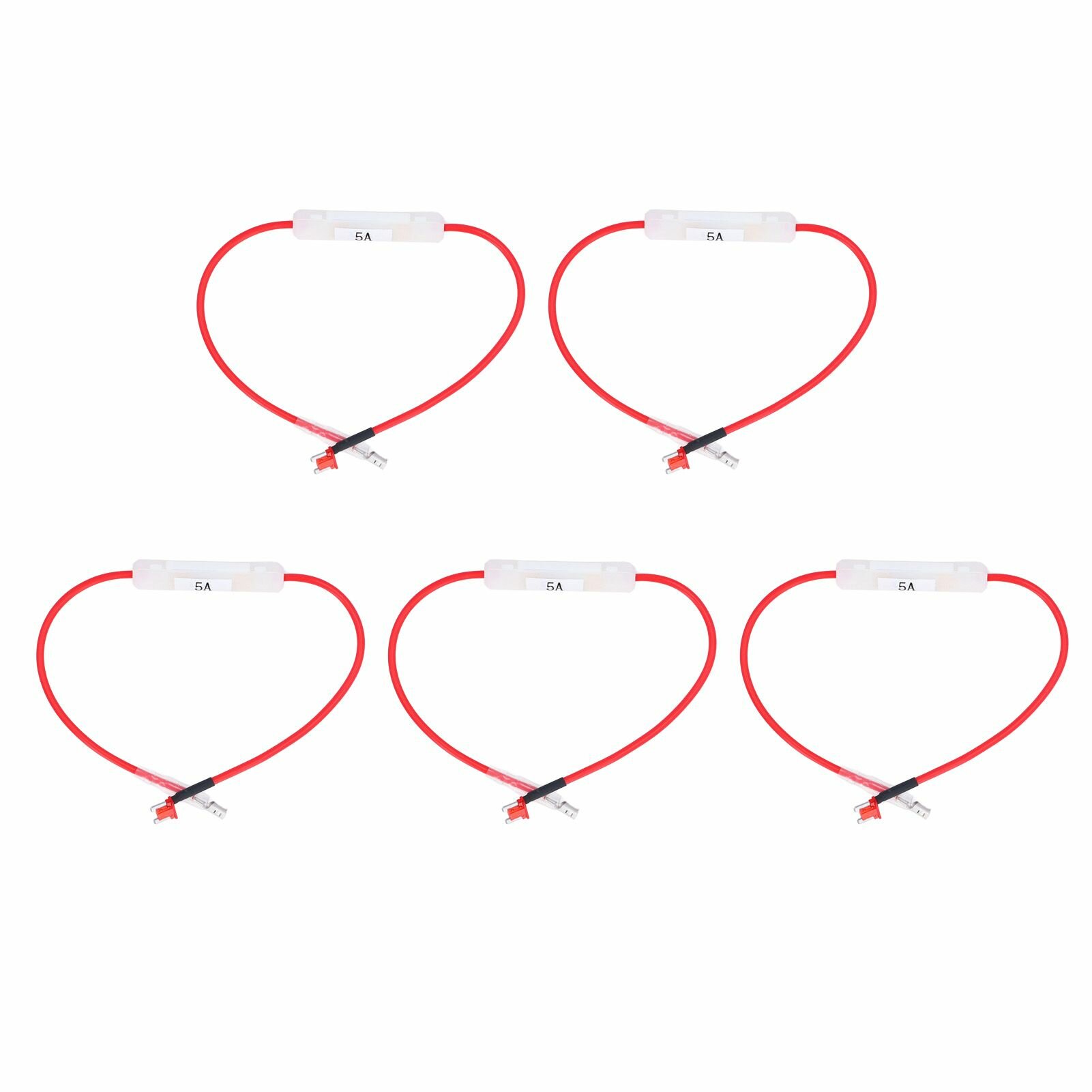 Держатель предохранителя с проводом 16AWG 10A (5шт)