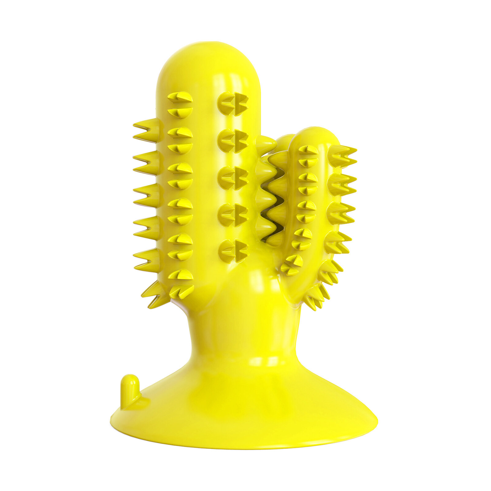 Игрушка для собак Свистящая Плавающая Суперабросостойкая Молярная Палочка Щенковые Игрушки Для Собак Пет Снабжение Кактус-Форма Собачий Зубная Щетка Материал TPR Цвет желтый, синий, зеленый Размер 92*92*128 мм Вес 147G 1 шт.