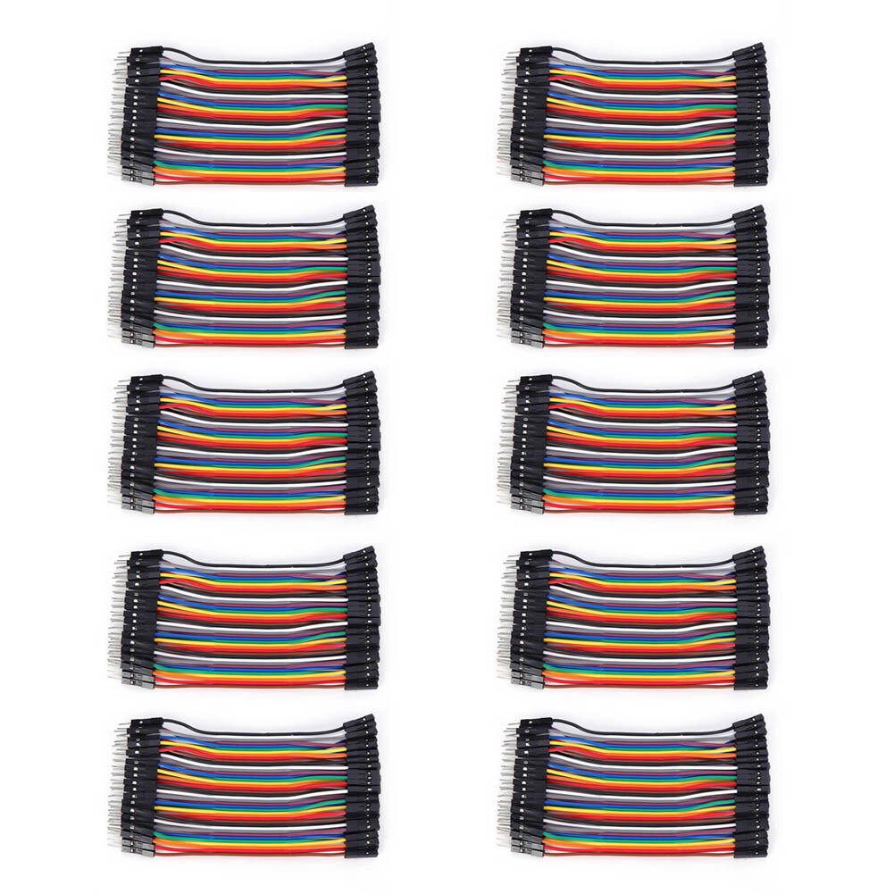 Соединительные перемычки 2.54мм (муж-жен) 10шт 10см