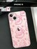 Чехол на Apple iPhone 13 / Айфон 13 с принтом "Розовый Гринч 3"