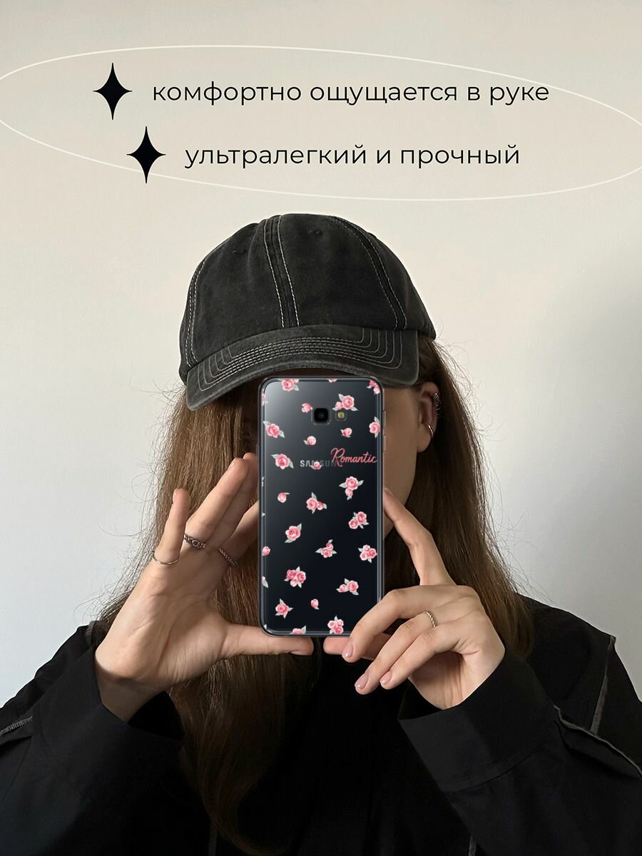 Чехол на Samsung Galaxy J4 Plus 2018 / Самсунг J4 Plus 2018 с принтом "Romantic 3" — фото 1