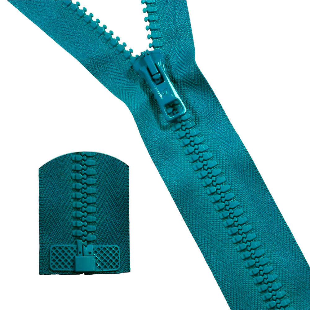 Молния разъемная 30 см тракторная, 1 замок, 5 шт, Тип 6 (2076) ARTA (047 бирюза)
