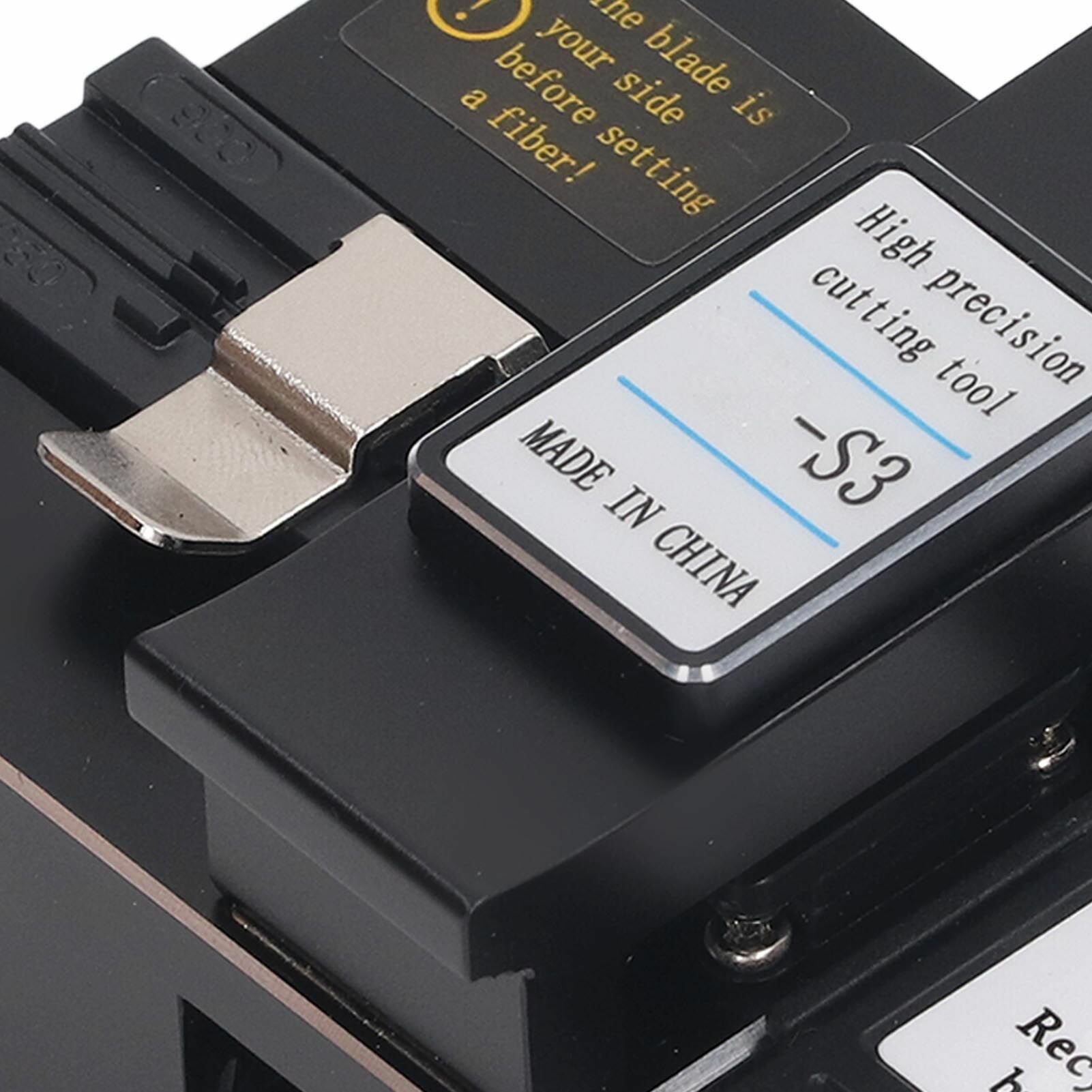 Скалыватель волокна, высокая точность, холодная сварка, горячее плавление, инструмент для резки оптического волокна, резак для кожаного кабеля, косички