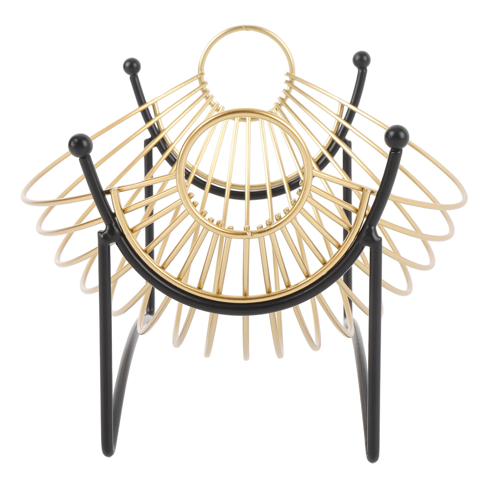 Корзина для хранения кофейных капсул, железная устойчивая основа, широкое отверстие, держатель для кофейных капсул для красного вина, сухофруктов