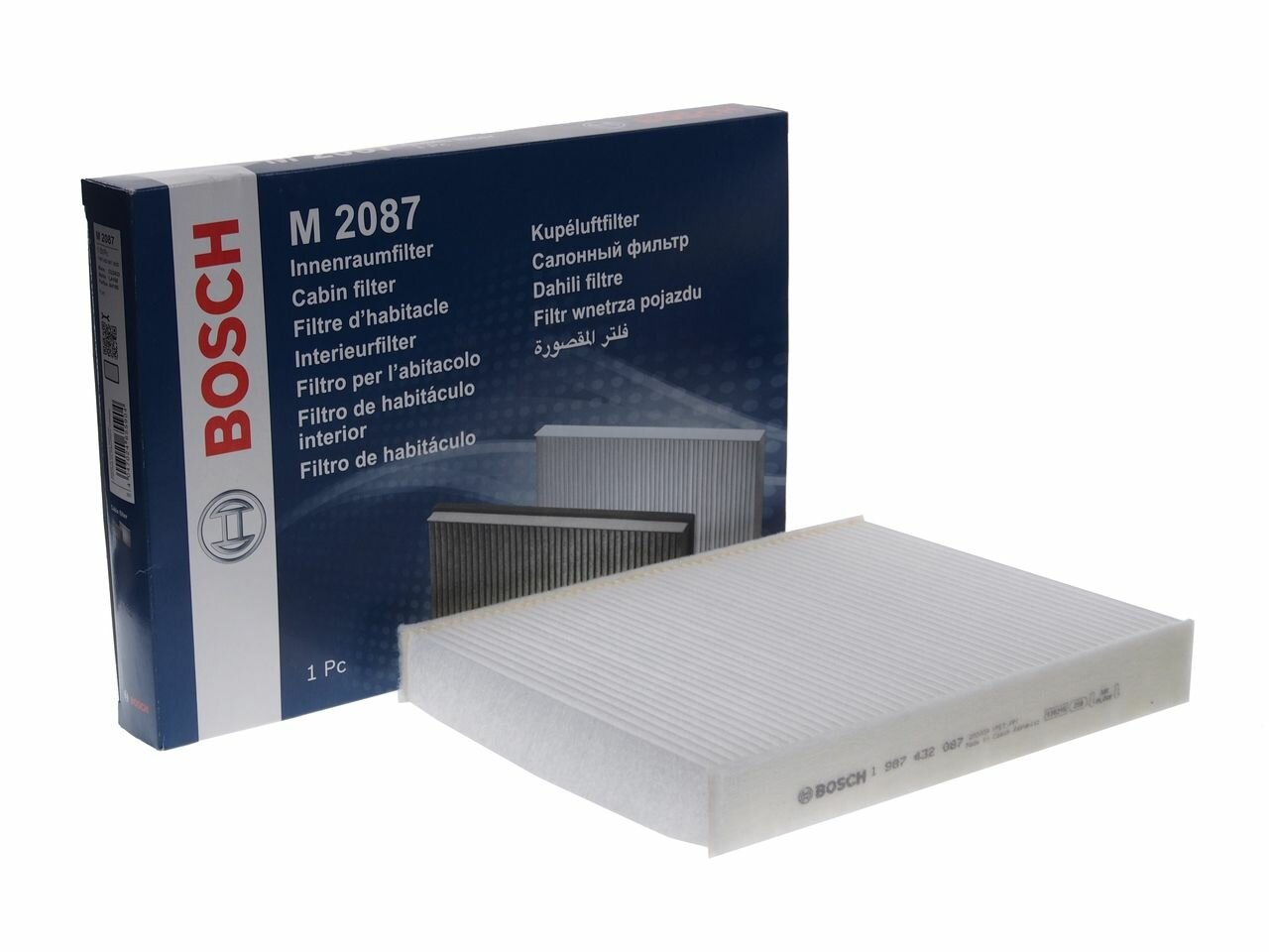 Фильтр салонный, для Форд Фиеста 5, Ван 5, Фьюжн, Фиеста арт 1987432087 BOSCH