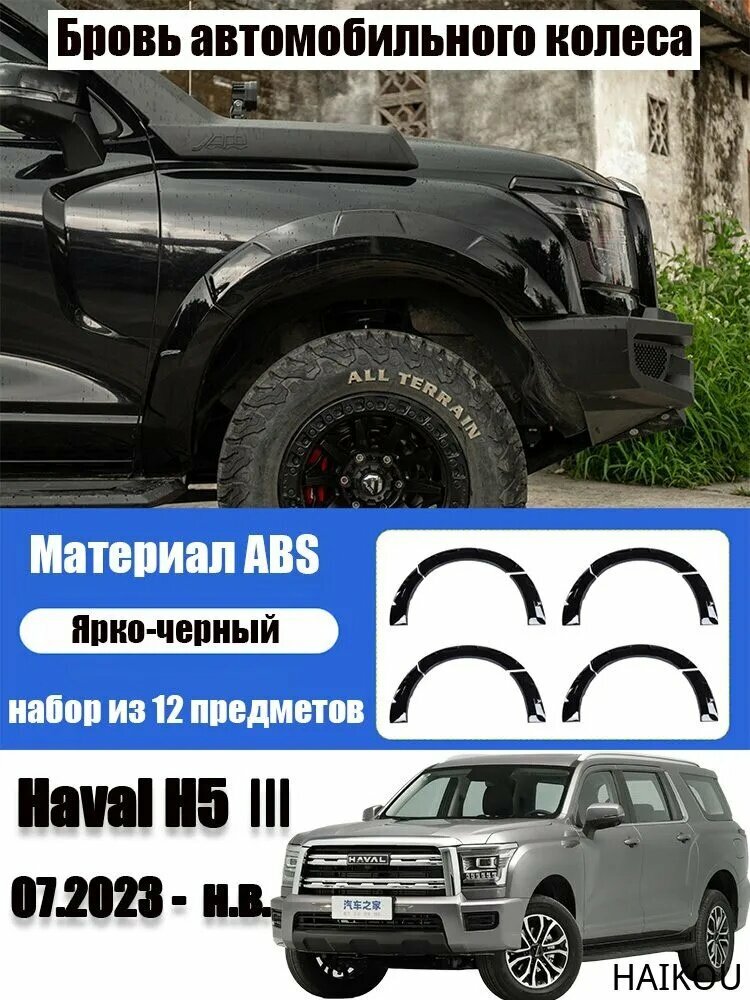 Расширитель колесных арок, 12 шт.