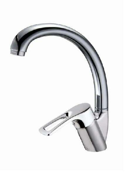 Смеситель для кухни (мойки) G.LAUF KAK4-A181 (D40; на латунной гайке, боковая ручка)